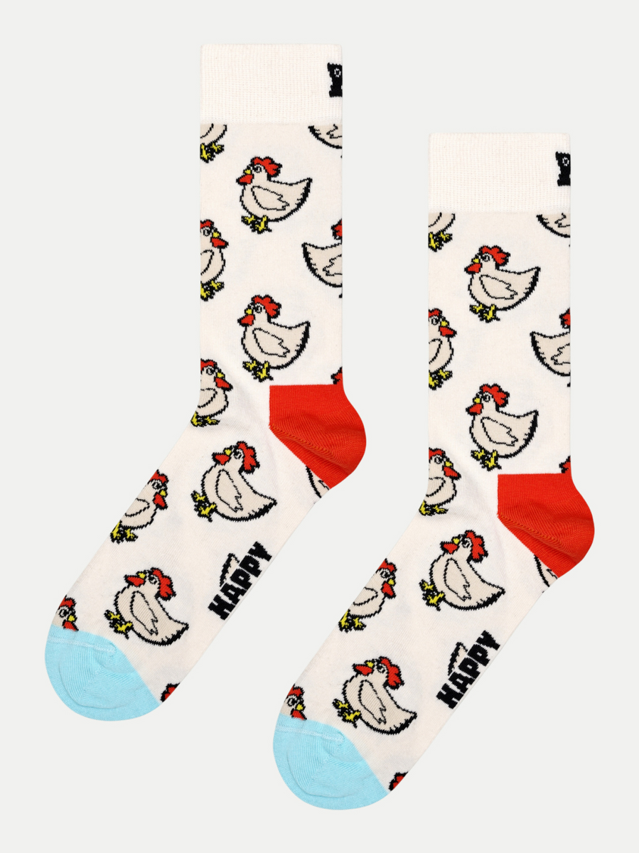 White Rooster Socks – Victoria met Albert