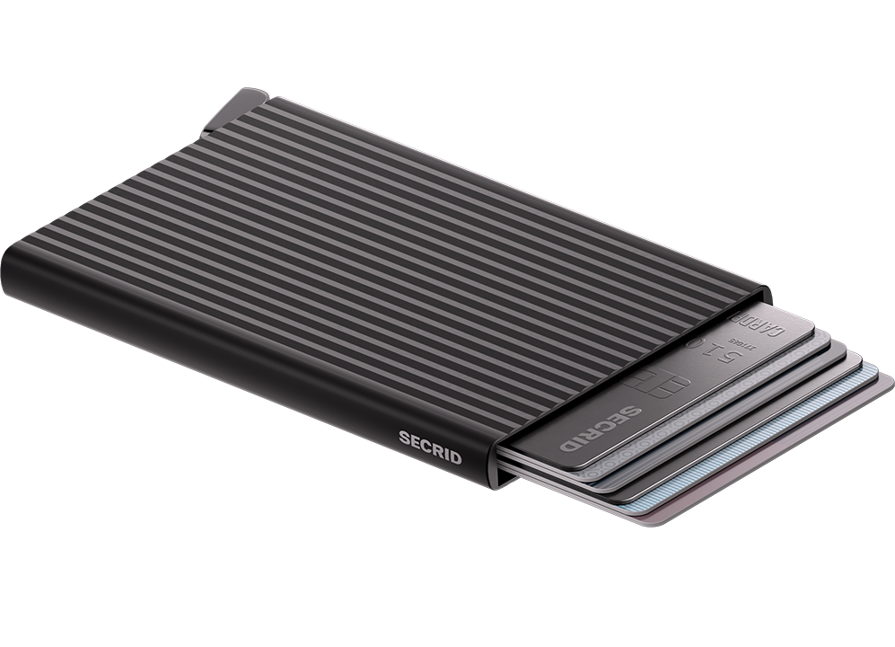 FLUTED Black Premium Cardprotector – Victoria met Albert