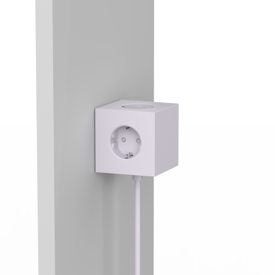 SQUARE 1 Gotland Grey 1 Usb & Magnet Socket Extension – Victoria met Albert